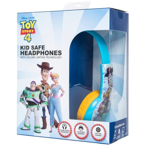 Disney | Accessories | Kid Safe Toy Story 4 Headphones With Volume ...
